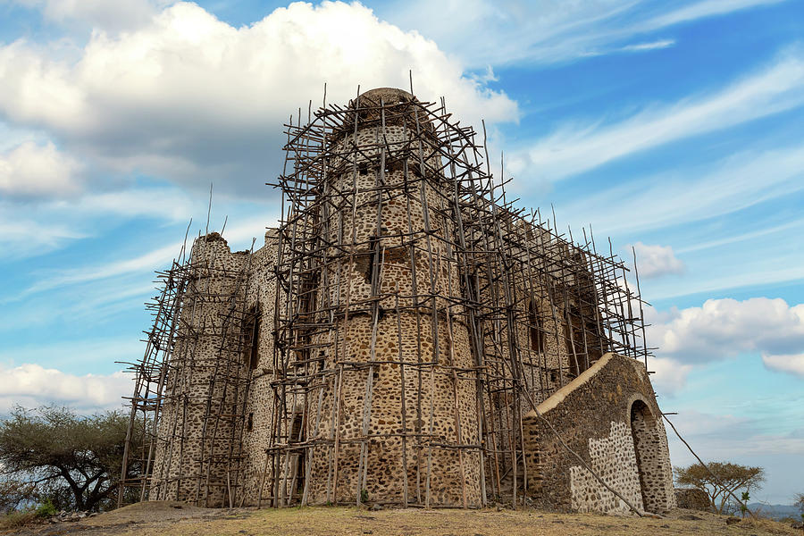 ruins of Guzara royal palace, Ethiopia Africa Photograph by Artush Foto ...