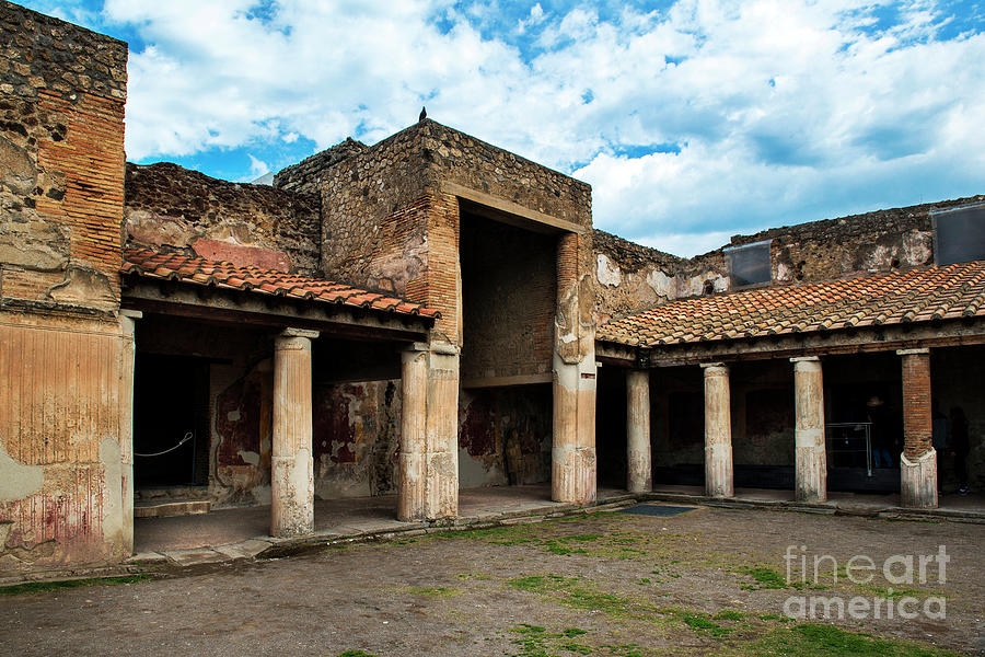 Ruins of Pompeii Ancient Roman City, Pompeii, Campania, Italy ...