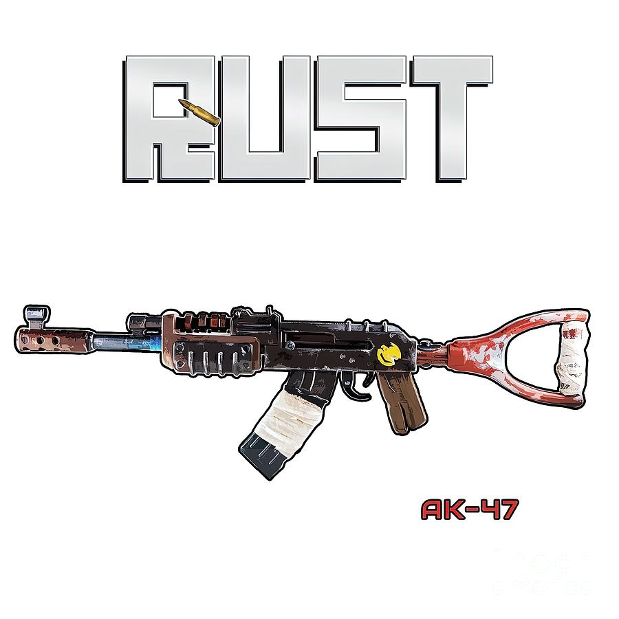 Rust AK47 Assault Rifle Weapon Painting by Taylor Shaw - Fine Art America Rust AK47 Assault Rifle Weapon Painting by Taylor Shaw - Fine Art America