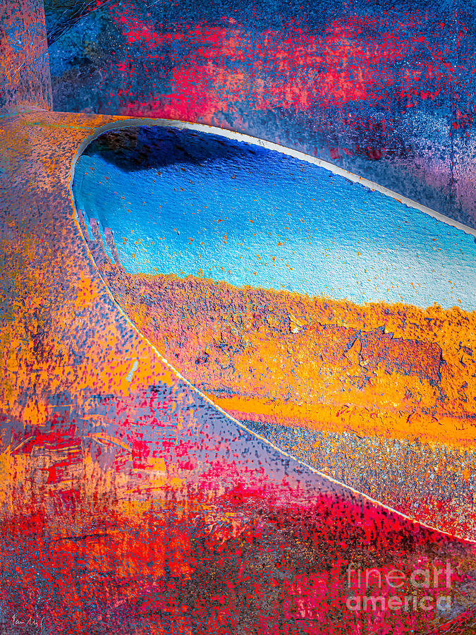 Rust Structure_6f Photograph by Manfred Rautenberg - Pixels