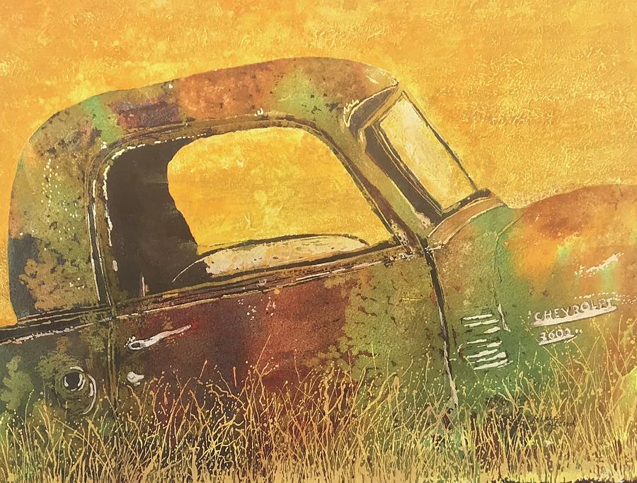 Rusty Truck Painting by Renee Floyd - Fine Art America