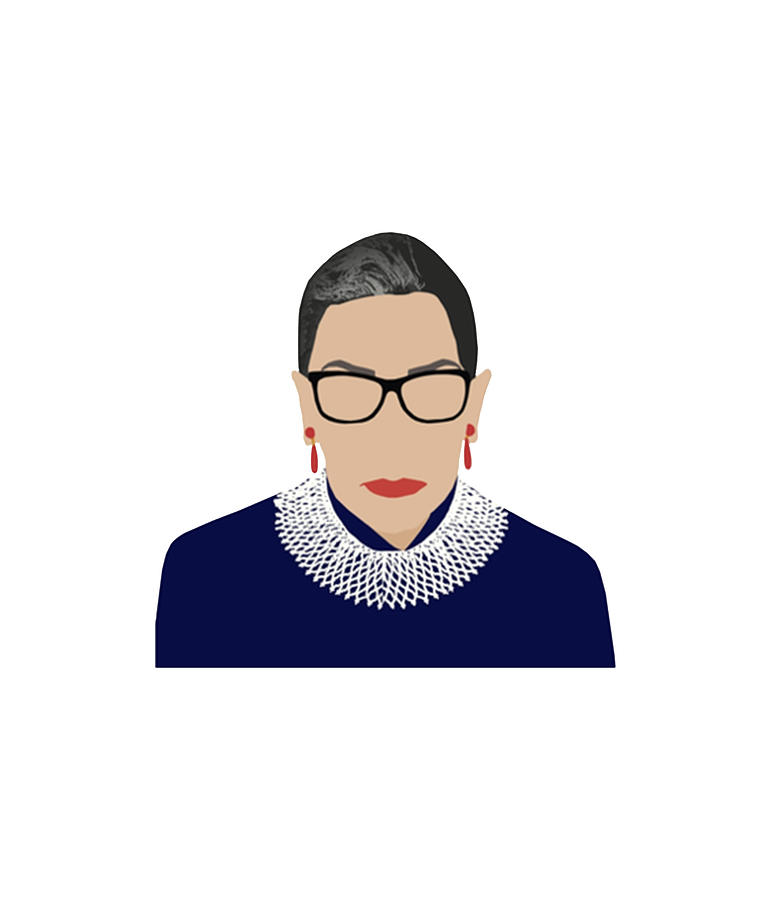 Ruth Bader Ginsburg RBG Digital Art by Antok Saiful - Fine Art America