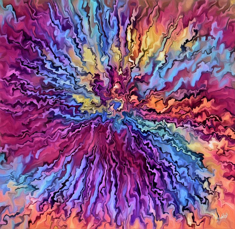 S for Static Digital Art by Megan Walsh - Fine Art America