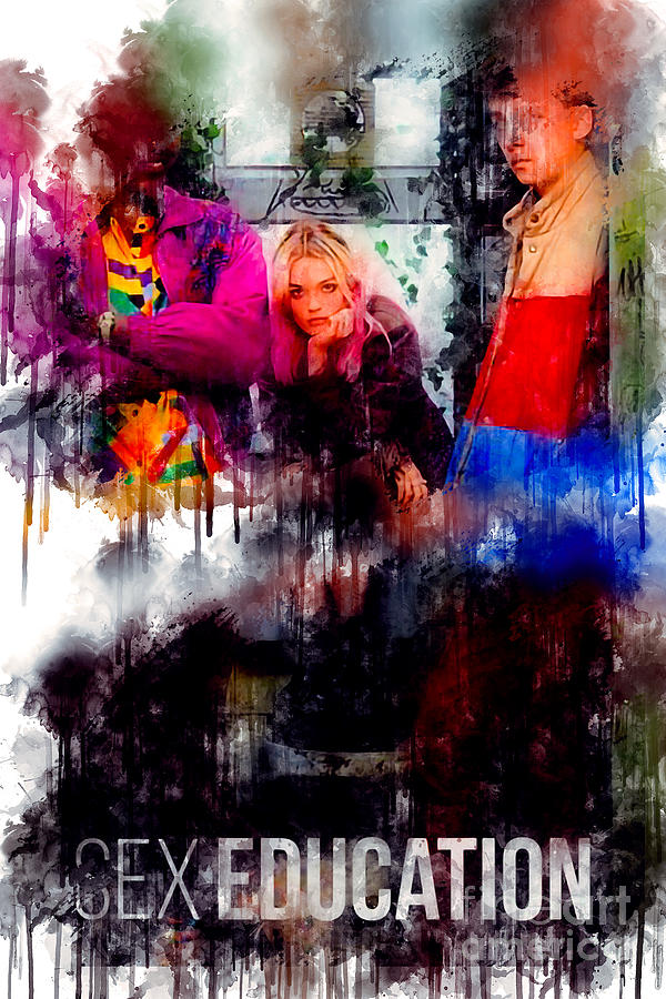 S04228 Tv Show Sex Education Digital Art By Sherman Barrows Fine Art