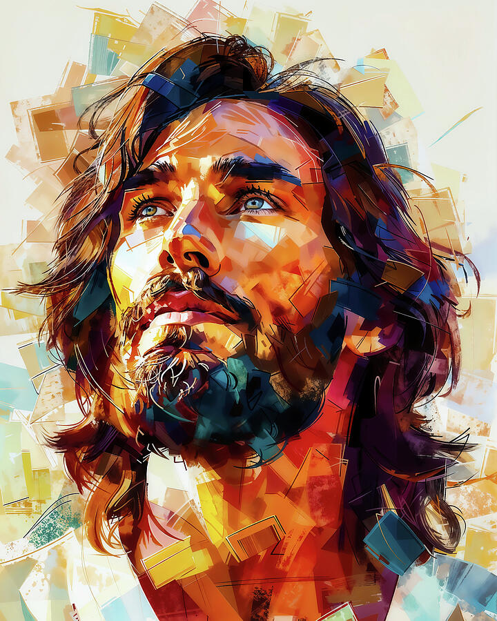 Sacred Geometry Abba, Jesus Christ Digital Art, Right Digital Art by ... Sacred Geometry Abba, Jesus Christ Digital Art, Right Digital Art by ...
