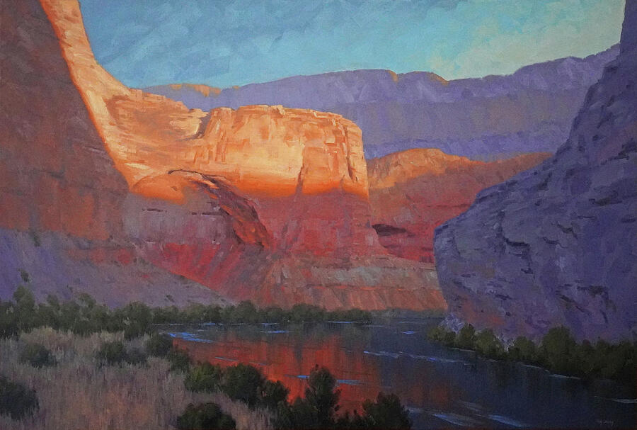 Saddle Camp, Grand Canyon Painting by Cody DeLong - Fine Art America