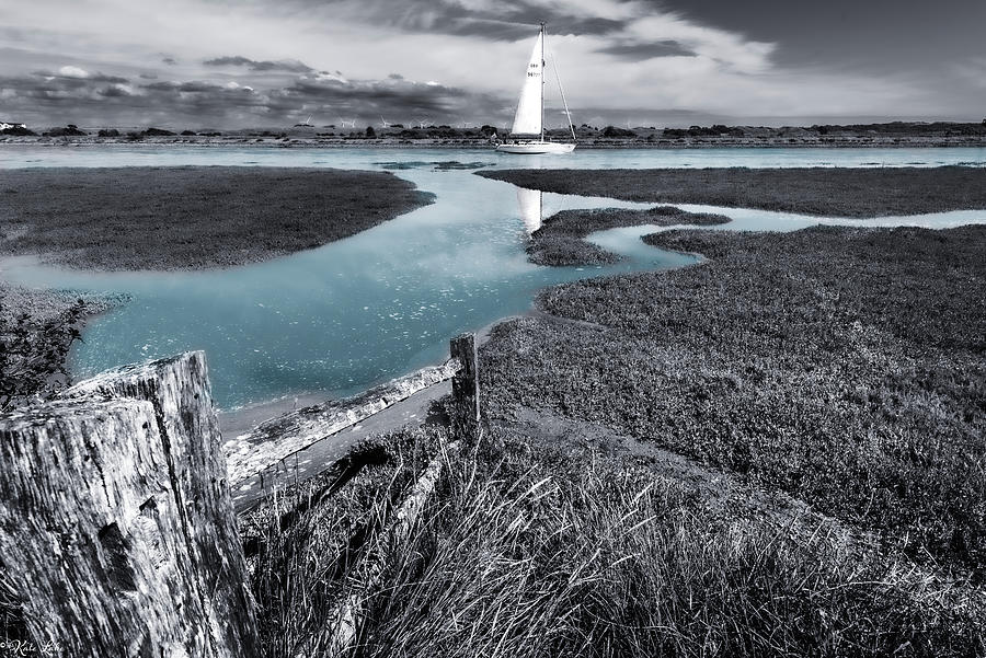 Sailing Boat @ Rye Nature Reserve, Sussex Photograph by Kate Lake ...