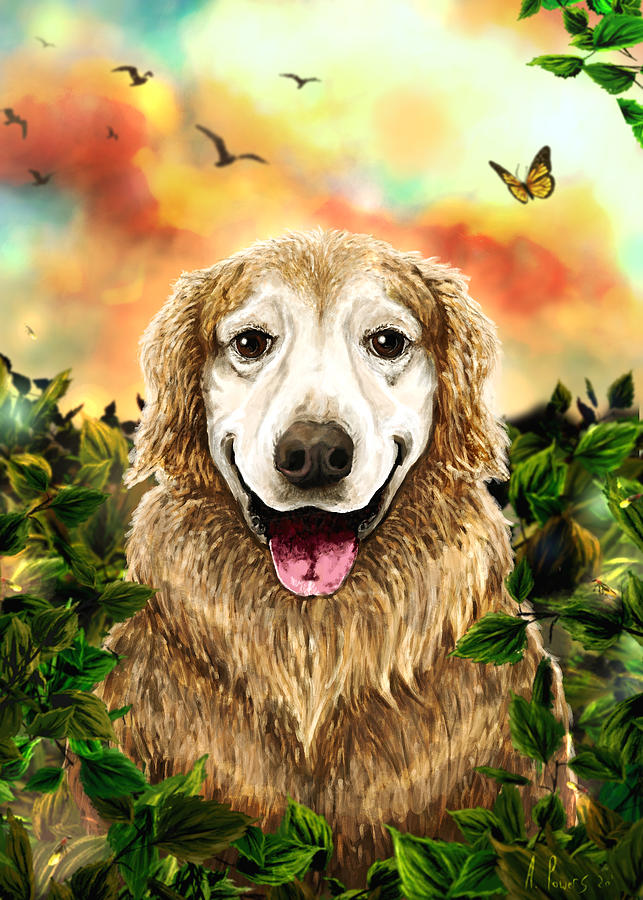 Sam Digital Art by Anthony Powers | Fine Art America