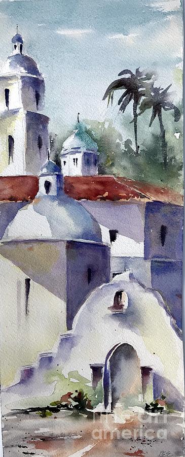 San Luis Rey Mission Painting by Linda Ericksen - Fine Art America