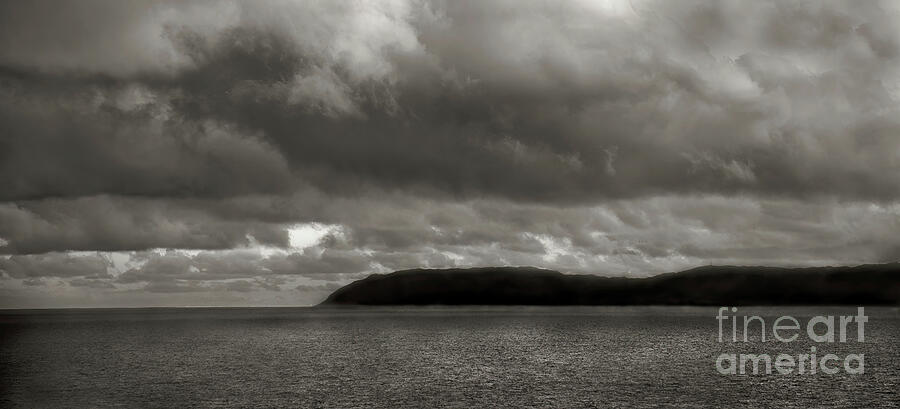 Santa Catalina Bw Photograph By Michael Ziegler Fine Art America