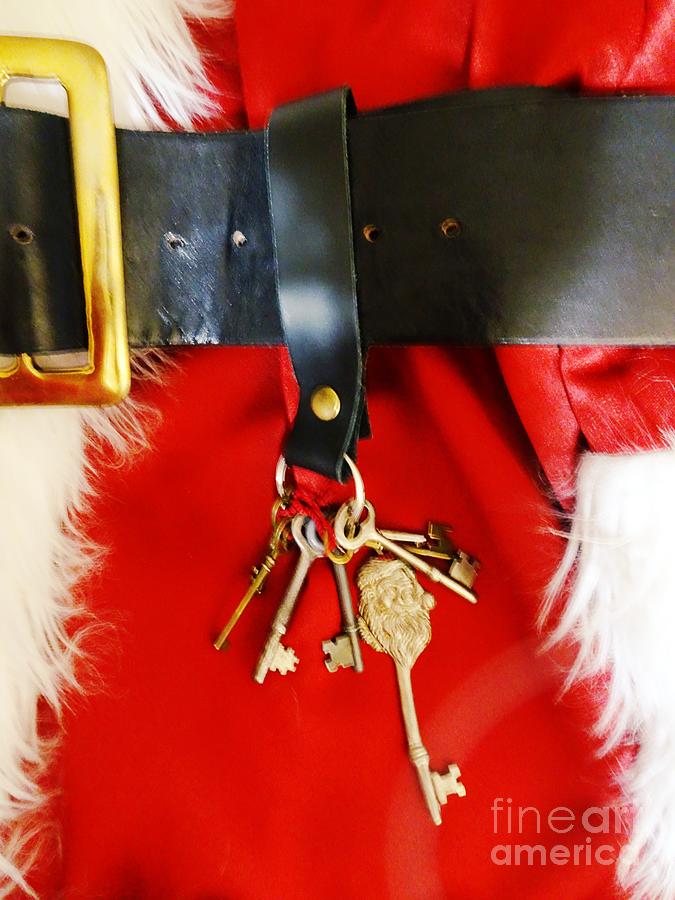 Santa Keys Photograph by GJ Glorijean - Fine Art America