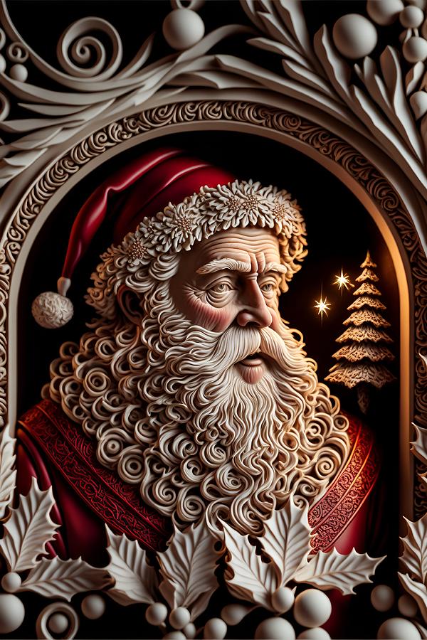 Santa's Here Digital Art by Peter Tinker - Fine Art America