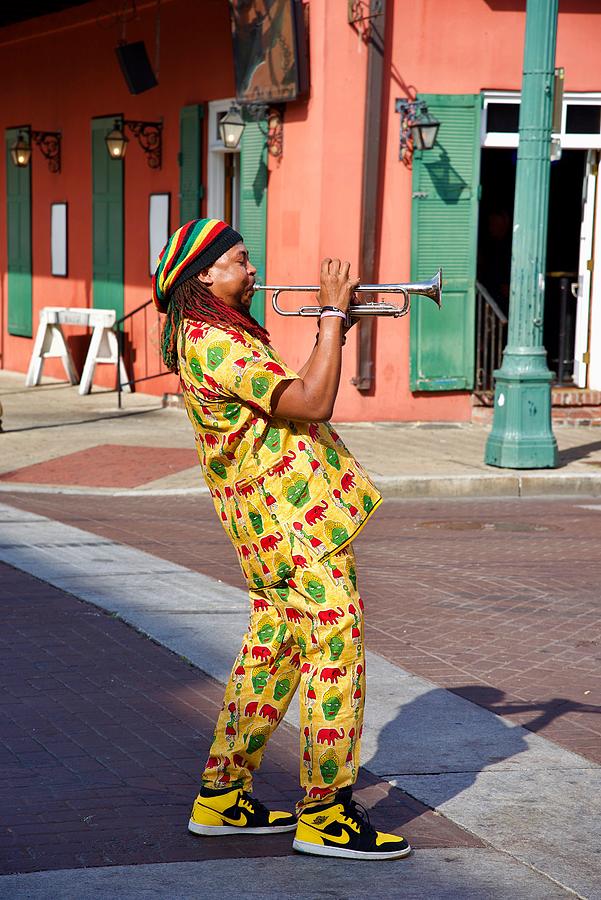 Saxophone player on Beale Photograph by Lacena Borders - Pixels