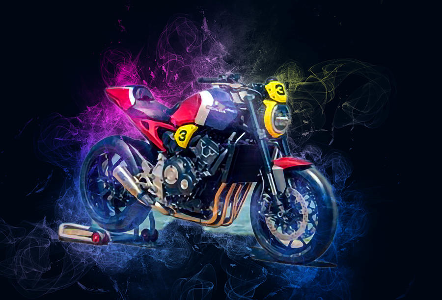Sc Project Honda Cb 1000 R2021 Bikes Superbikes R Japanese Motorcycles Digital Art by Edgar ...