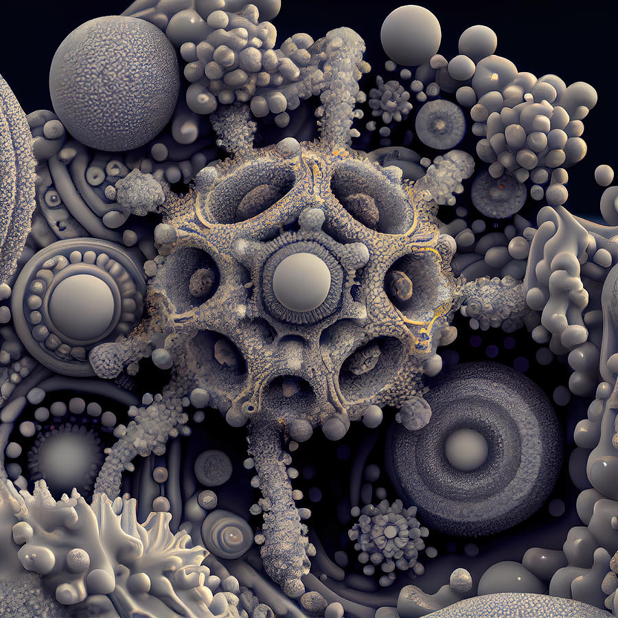 Scanning Electron-microscope Digital Art by Billy Hoffman - Pixels