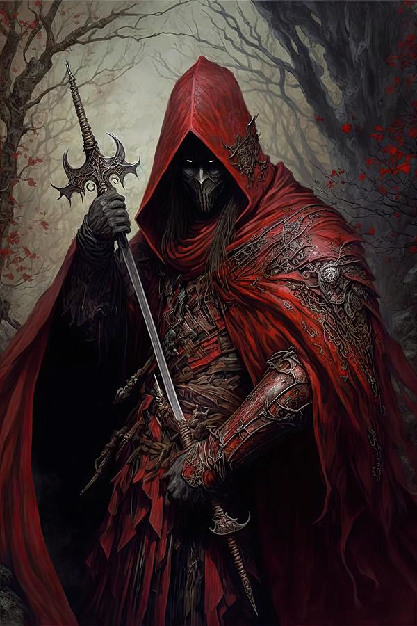 Scarlet Rot Knight Digital Art by James Hodge - Fine Art America