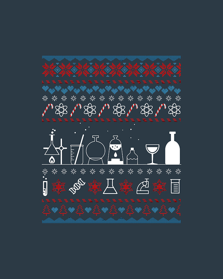 Science Medical Lab Ugly Sweater Chemistry Gifts for Christmas present ...