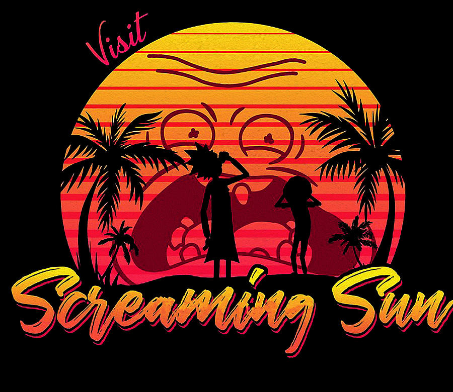 Screaming Sun Digital Art by Cheryl Knox - Fine Art America