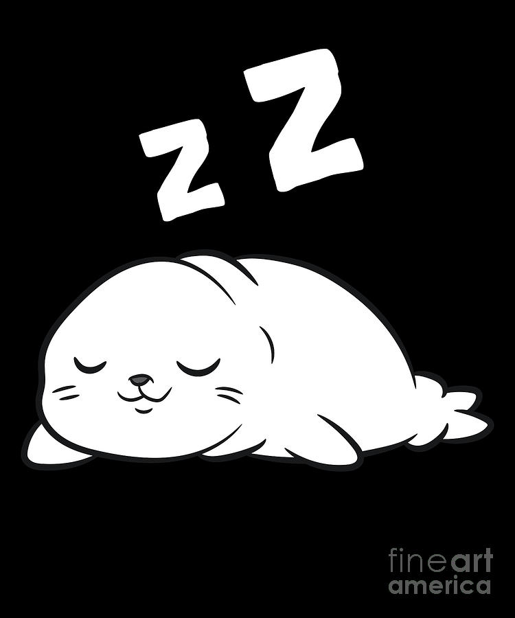 Seal Lazy Seals Pajamas Sleeping Seal Digital Art by EQ Designs - Pixels Seal Lazy Seals Pajamas Sleeping Seal Digital Art by EQ Designs - Pixels