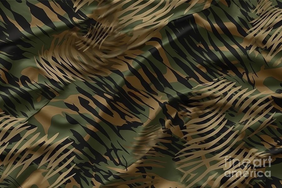 Tiger Stripe Camo Pattern