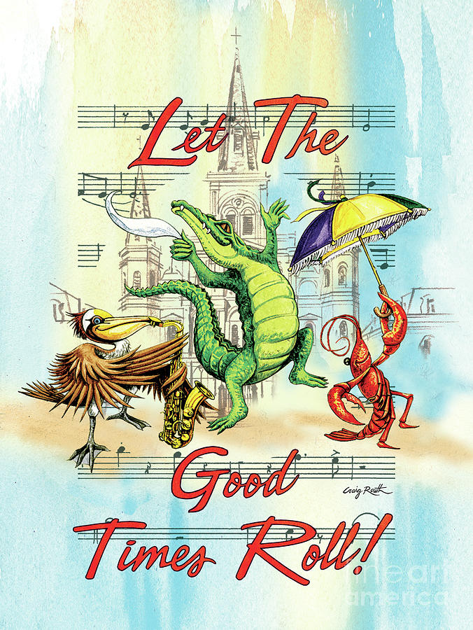 Second Line Dance Painting by Craig Routh - Fine Art America