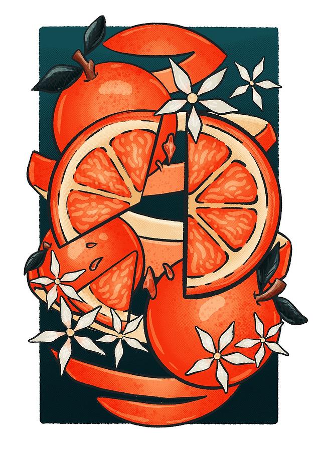 Segmented Digital Art by Ellie Rolfe - Pixels