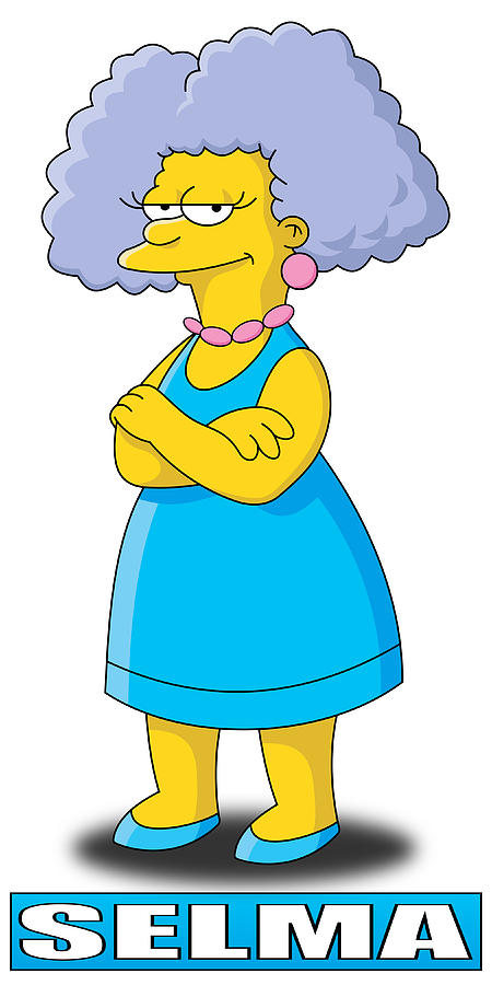 Selma Simpson Digital Art by Brian Swanke | Fine Art America