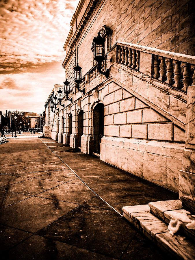 Sepia Architecture Photograph by Nakeya Walker - Pixels