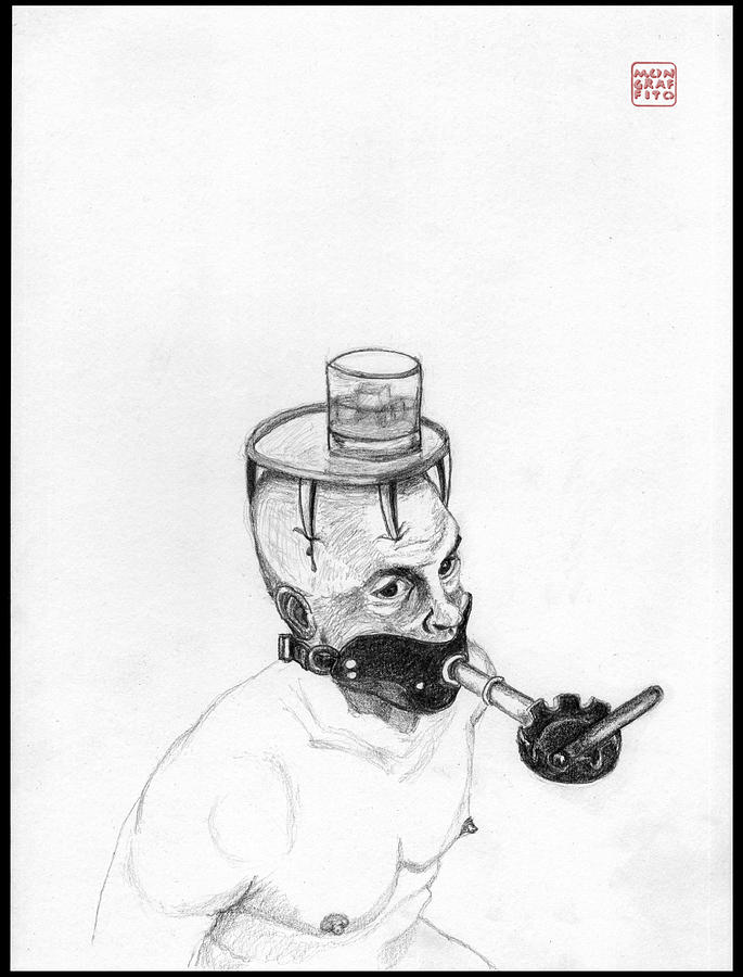 Servant Drawing By Mon Graffito Fine Art America