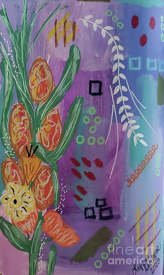 Set A Course for the Riches of Tranquility Mixed Media by Lynn Sendejas ...