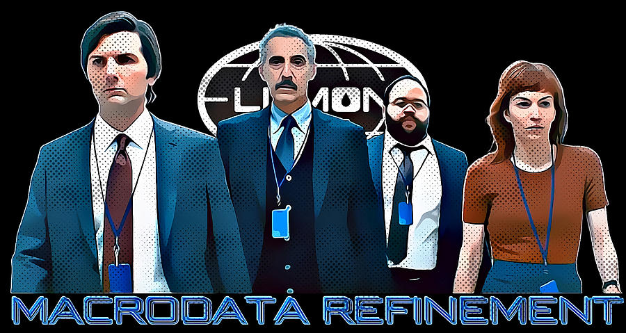 Severance Lumon Macrodata Refinement Team Poster Painting by Taylor ...
