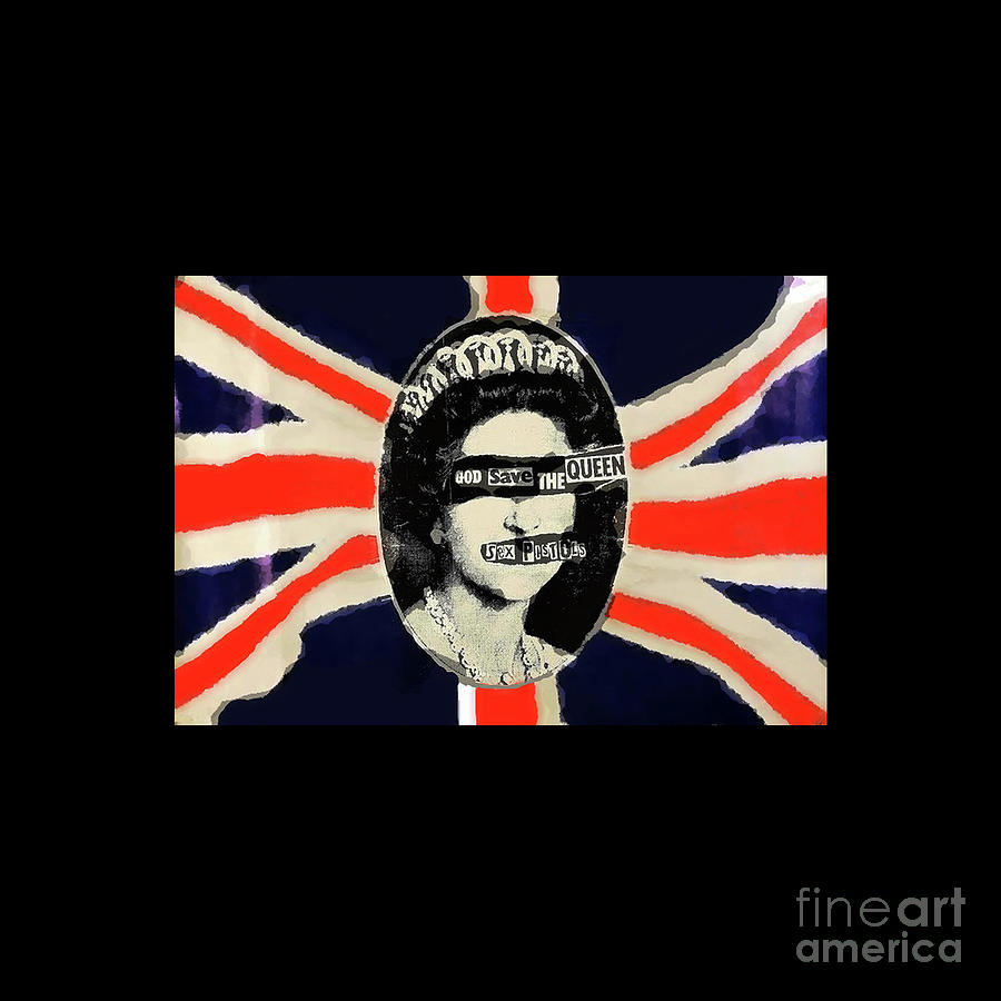 Sex Pistols God Save The Queen Drawing By Lucas S White Pixels