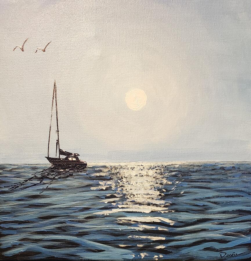 Shadow Float Painting by Don Davis - Fine Art America