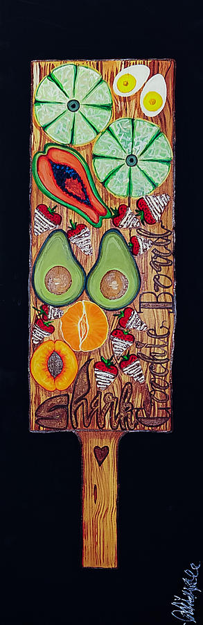 Shark Coochie Board Painting by Aliya Michelle - Fine Art America Shark Coochie Board Painting by Aliya Michelle - Fine Art America