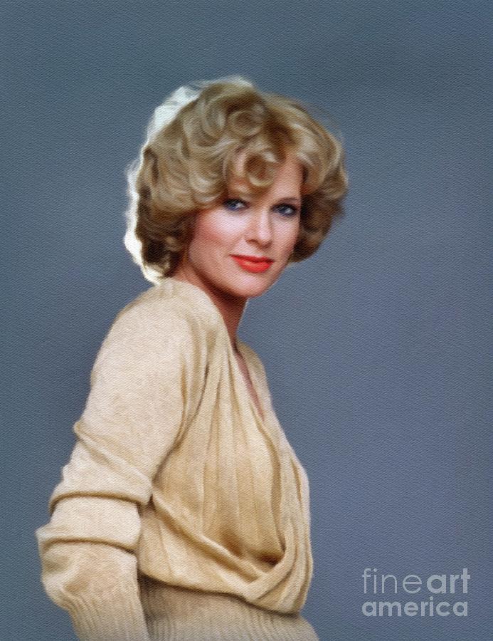 Sharon Gless, Actress Painting by John Springfield - Fine Art America