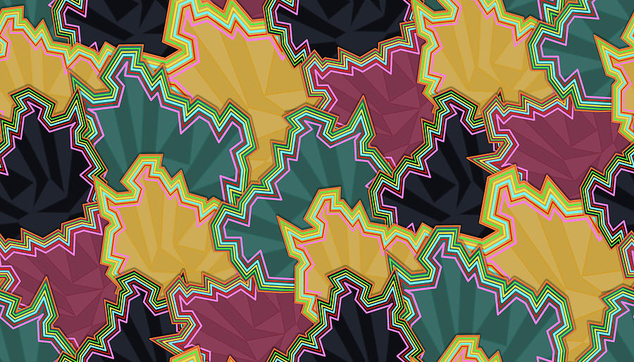 Sharp Edge Leaf Forest Digital Art by William Pitt - Fine Art America