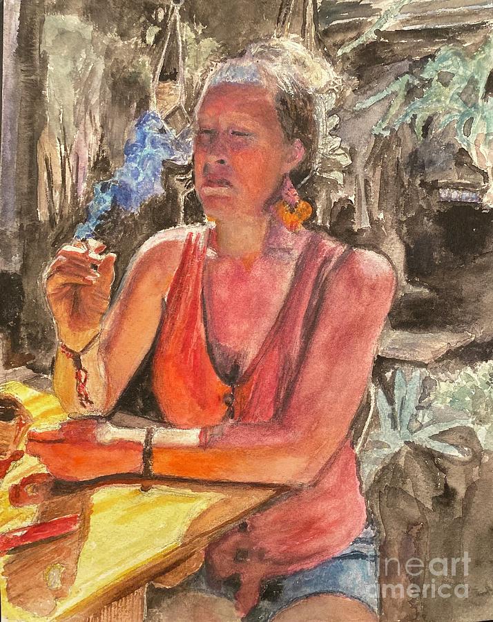 She wants to play the Charango Painting by Jamie Derr | Pixels