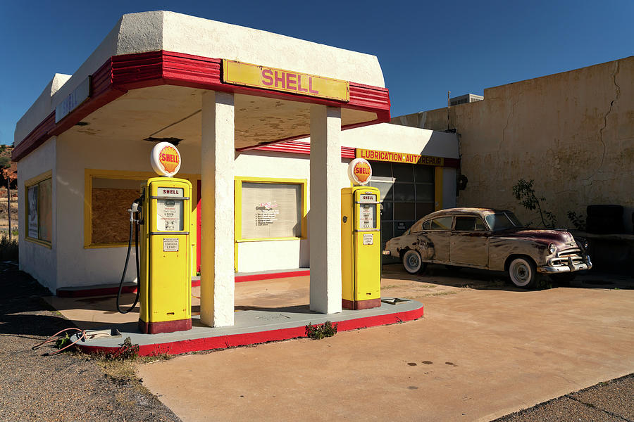 Shell Station Photograph by Jim Witkowski - Fine Art America