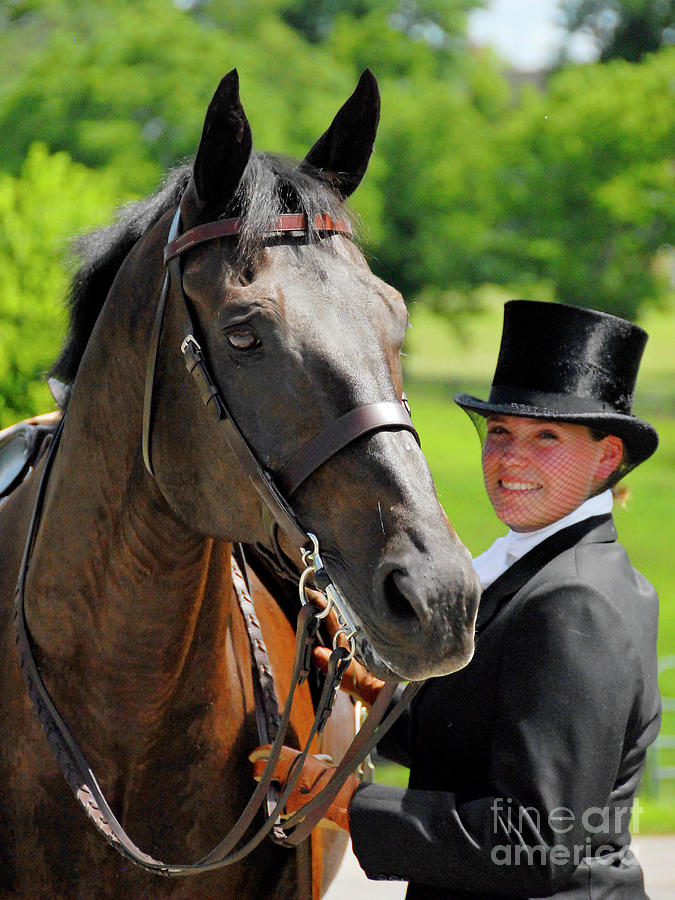 Side Saddle Horse and Rider Photograph by Shelly Simpson - Pixels