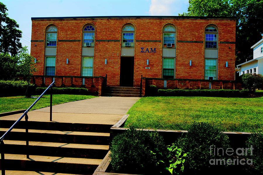 Sigma Alpha Mu Frat House. Photograph by Paul Lindner