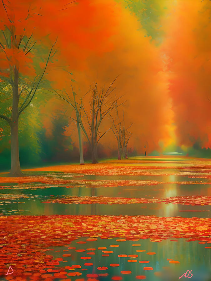 Silent Fall Digital Art by Dan Smith - Fine Art America