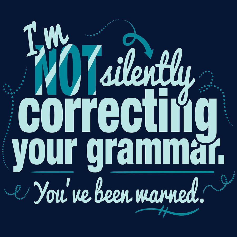 Silently Correcting Your Grammar Poster 80s Painting by Stewart Reid ...