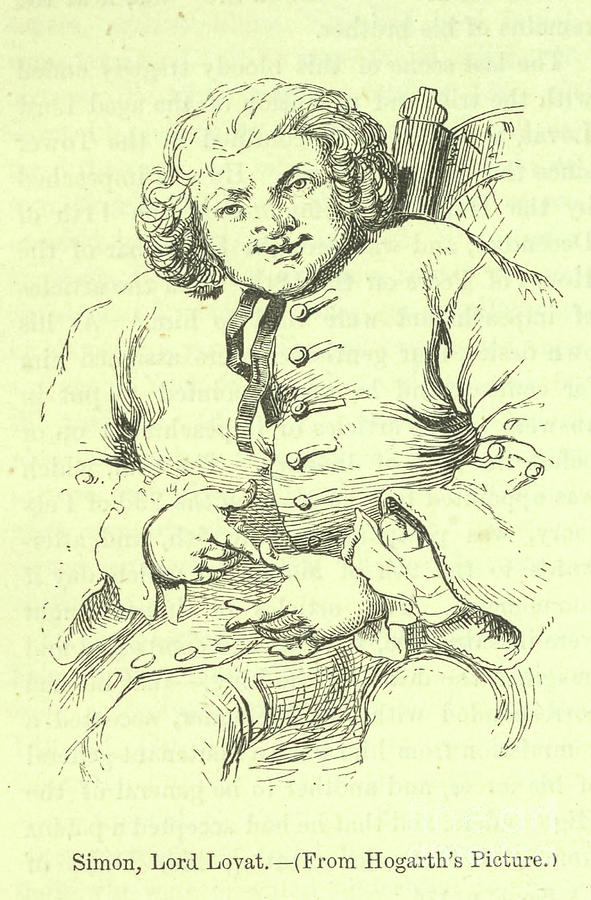 Simon, Lord Lovat, 1747 n2 Drawing by Historic Illustrations - Pixels