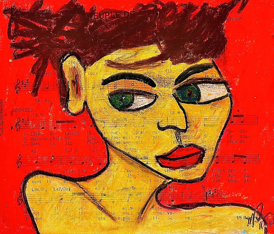 Simple Beauty Drawing by Mario MJ Perron - Fine Art America