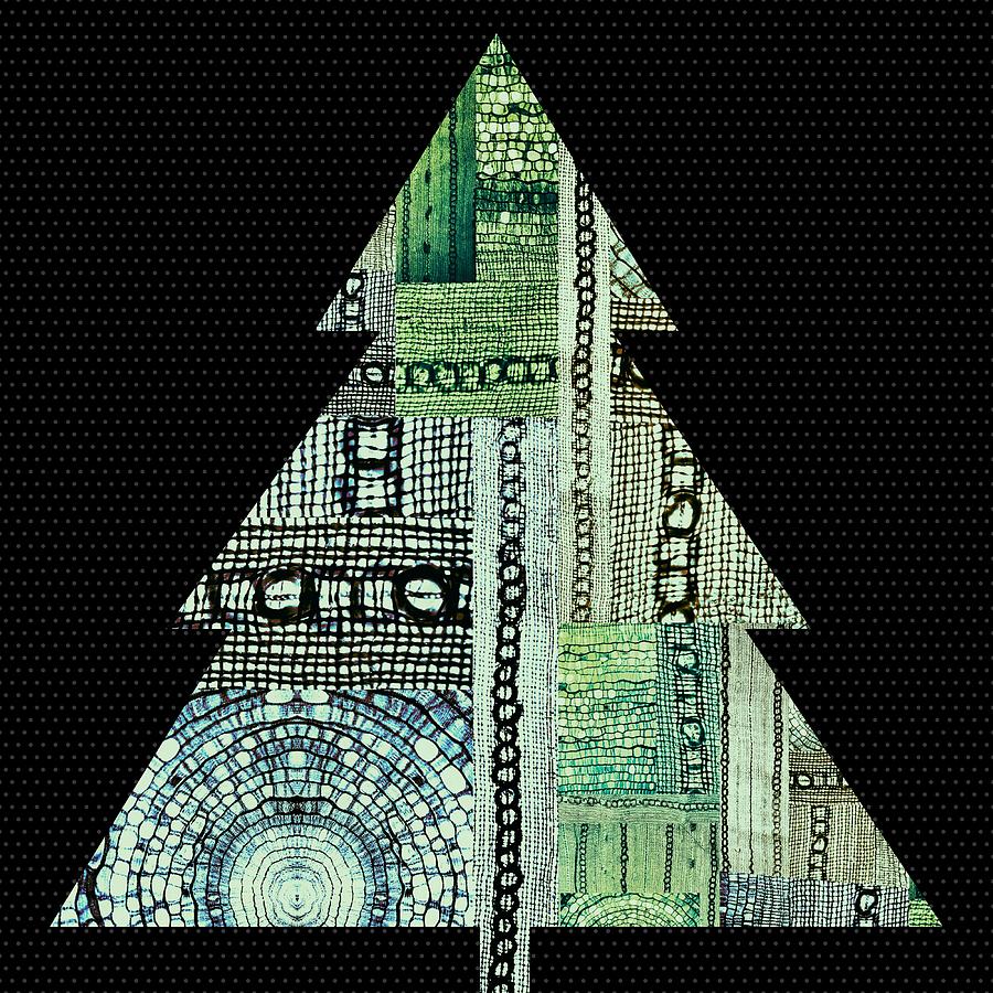 Simple Patchwork Tree 9 Mixed Media by Tara Turner - Fine Art America