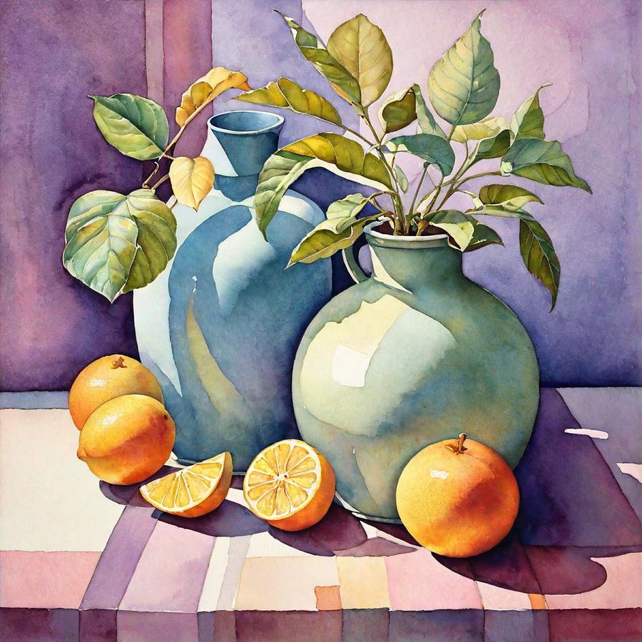 Simple Still Life 10 Digital Art by Fantastic Designs - Pixels