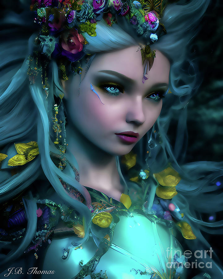 Siren Queen Digital Art by JB Thomas - Fine Art America