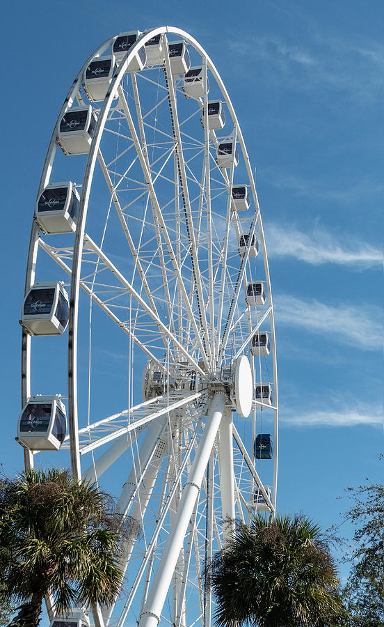 Skywheel@ Panama City Beach FL - #1 Photograph by David Hubler - Fine ...
