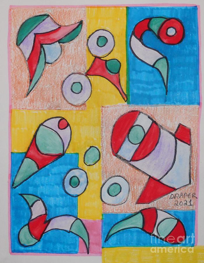Small Objects 1 Painting by Timothy Draper - Fine Art America