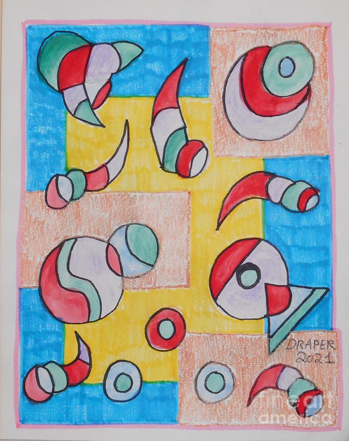 Small Objects 3 Painting by Timothy Draper - Fine Art America